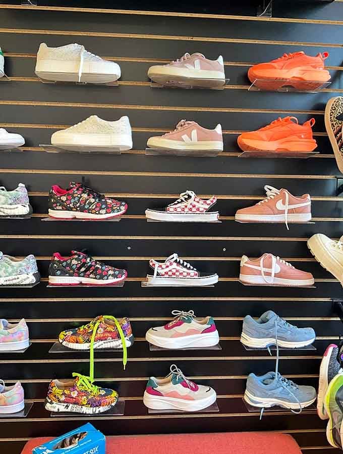 Sneaker heaven for the fashionably fleet-footed. From statement-making patterns to subtle classics, your next favorite pair awaits.