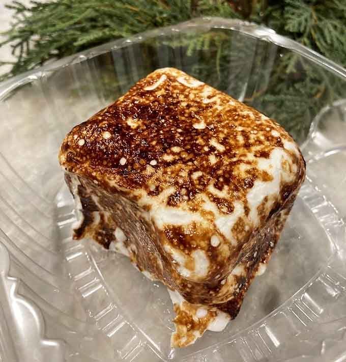 This roasted marshmallow treat proves that some childhood favorites only get better when professionals take over the torch.