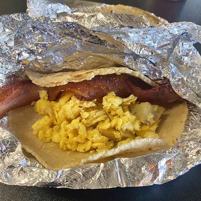 That foil-wrapped taco is basically a delicious present you get to unwrap with your teeth and zero guilt.