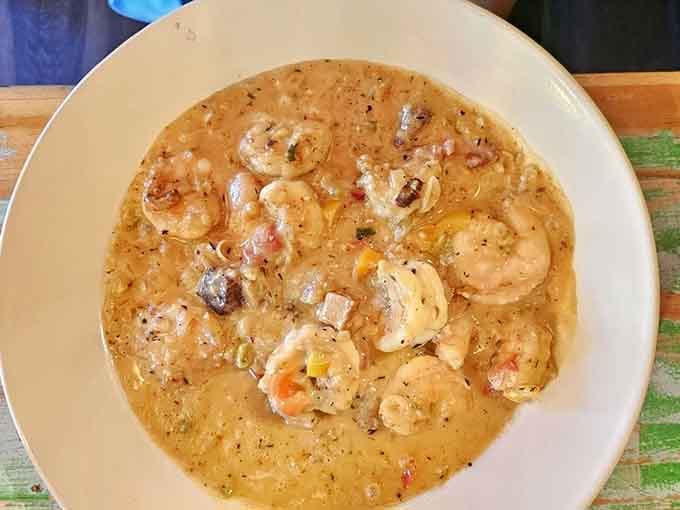 Creamy grits meet perfectly seasoned shrimp in a bowl that makes breakfast feel downright sophisticated.