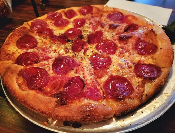 Those pepperoni cups are curled up like little grease pools of pure happiness and joy.