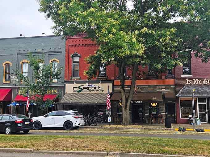 These storefronts have character that no chain store could ever replicate, even with a billion-dollar budget.