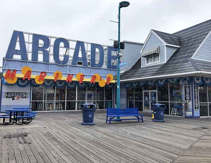 Mariners Arcade promises Skee-Ball glory and tickets that'll get you a pencil eraser shaped like something vaguely nautical.