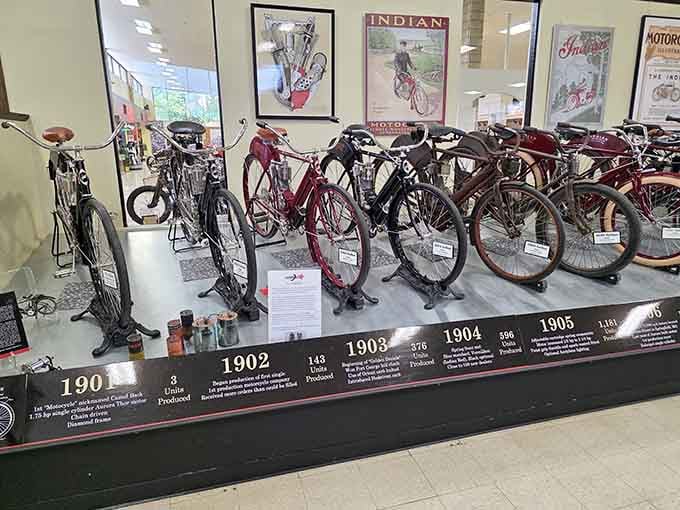 Before motorcycles ruled the road, these early bicycles were the cutting-edge technology that started it all.