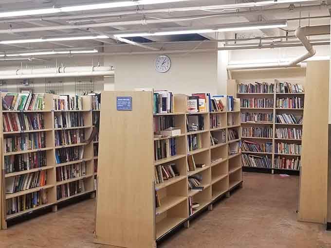 Shelves packed with literary treasures where your next favorite book costs less than a latte at Starbucks.