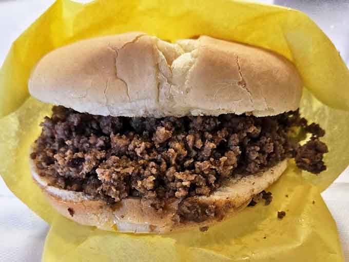 The legendary loose meat sandwich in its natural habitat&mdash;simple, unpretentious, and worth every mile of your journey to Ottumwa.
