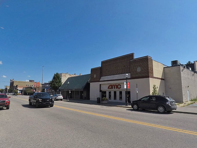 Local movie theaters keep ticket prices reasonable, proving entertainment doesn't require driving to the big city or breaking budgets.