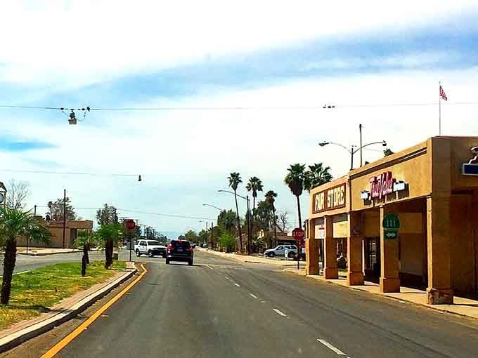 Small-town California at its most authentic, where storefronts line quiet streets and everyone knows the local coffee order.
