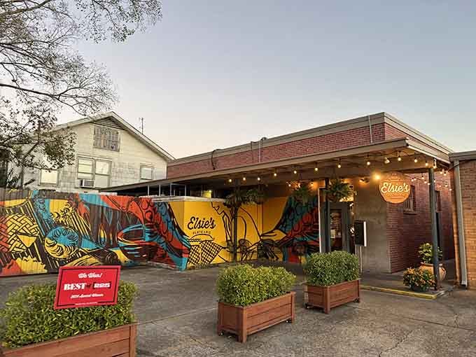 That vibrant mural tells you everything &ndash; this place serves food with soul and serious style.