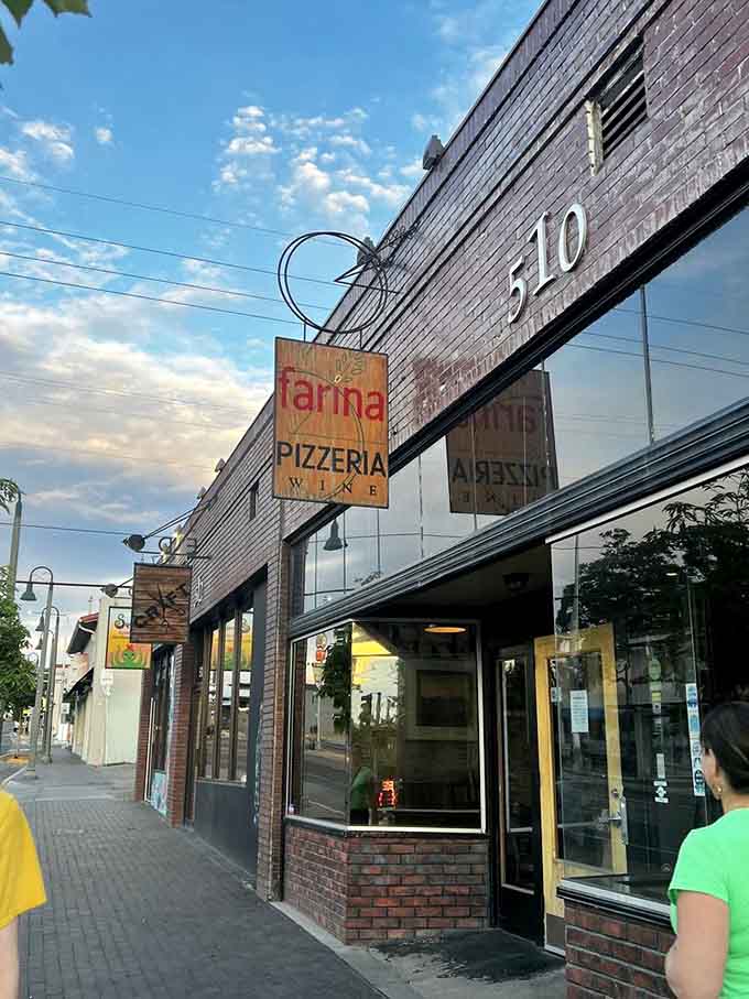 Brick buildings and big windows hint at the artisan magic happening inside this downtown gem.