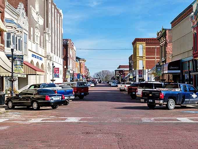 Fort Scott's downtown radiates outward from its historic square, where frontier spirit meets modern Kansas hospitality.