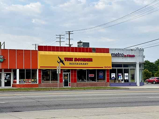 Aviation theme meets comfort food at this Ypsilanti landmark where breakfast portions could fuel a cross-country flight.