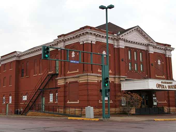 That opera house anchors Fairmont with timeless elegance, proving small towns still value beauty and affordable community living.