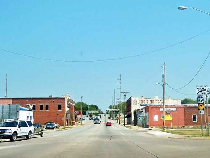 Where highways meet history: Fort Scott's main thoroughfare offers a glimpse into small-town America's enduring charm.