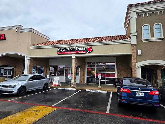 The storefront sits ready to serve up northern flavors in a strip mall setting that's become a beloved local gem.