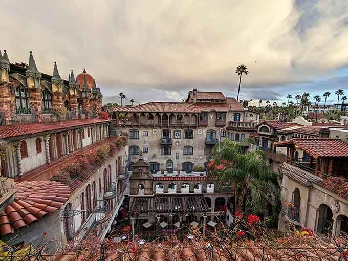 Multiple domes and roofs create a skyline so enchanting it could inspire a dozen different fairy tales at once.