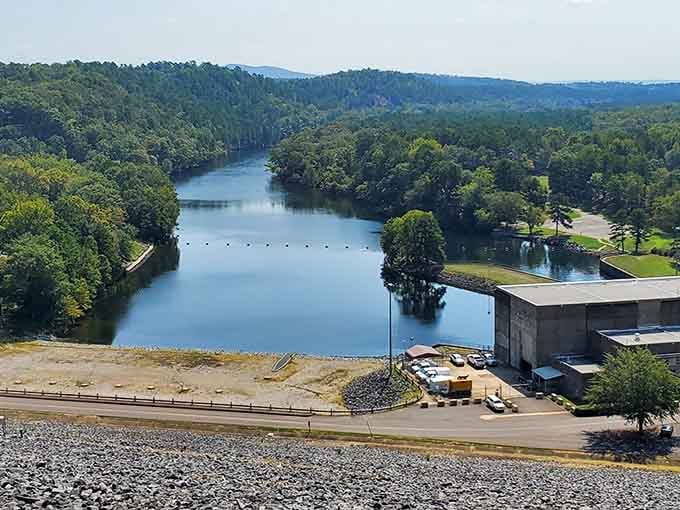 Nature provides the best entertainment in Mountain Pine - spectacular seasonal displays that won't cost a penny of your Social Security.