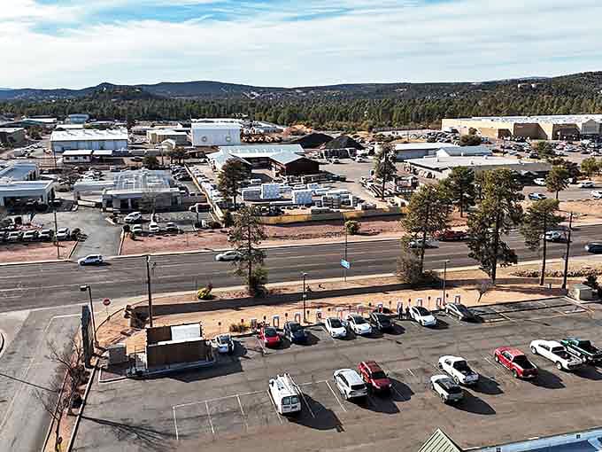 Main Street Payson bustles with local shops where your dollar stretches further than your retirement dreams ever imagined.