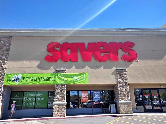 "Do good in your neighborhood" isn't just a slogan at Savers. Where shopping becomes a community service without sacrificing style.