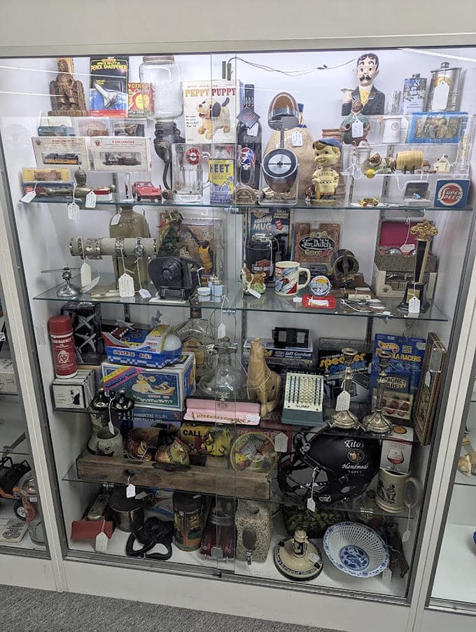 A cabinet of curiosities where every shelf tells a different story from America's quirky past.