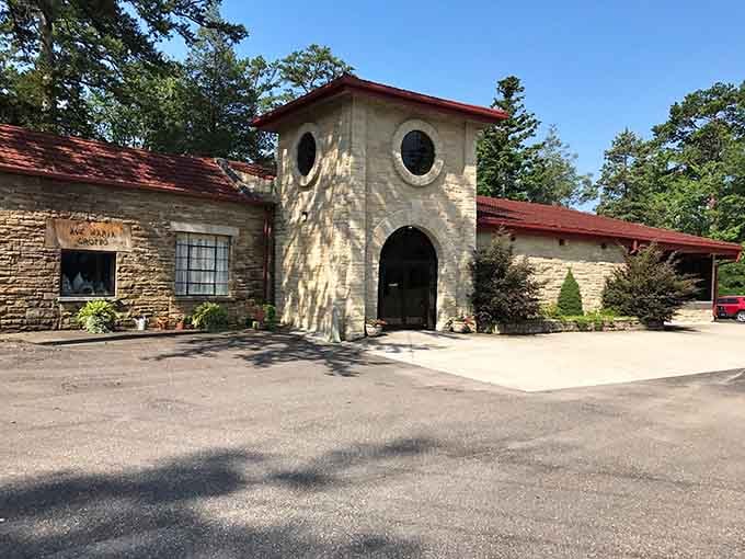 The visitor center welcomes guests with charming architecture that hints at the miniature wonders waiting just beyond its doors.