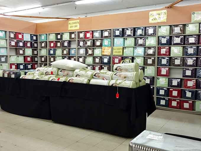 Sheet sets organized like a department store, because even bargain hunters deserve a good night's sleep.