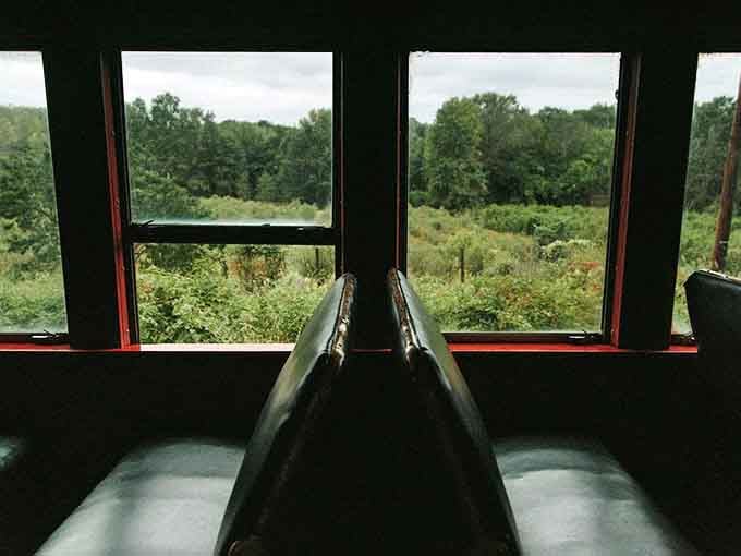 Your window seat offers better entertainment than any screen&mdash;just countryside doing its thing, completely unscripted and unfiltered.