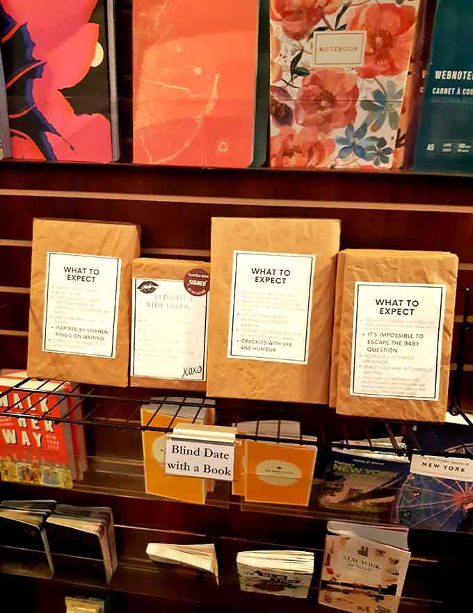 "Blind Date with a Book" packages add romance to your reading life without the awkward small talk.