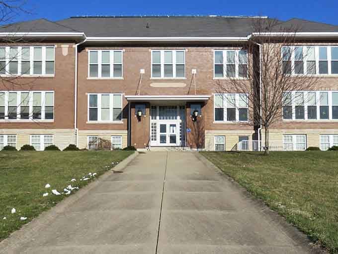 Classic school architecture that makes modern educational buildings look like they were designed by committee and budget cuts.