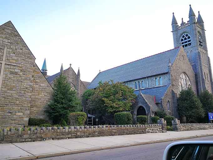 Gothic spires reaching skyward, this church has been a spiritual anchor since the early 1700s, outlasting trends and time.