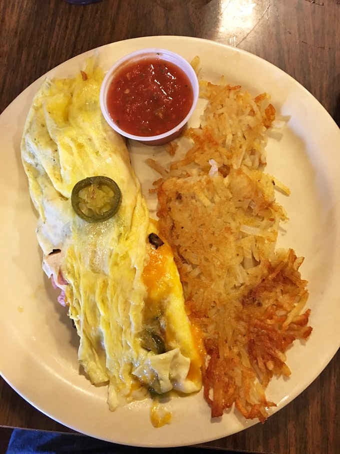 This loaded omelet with jalape&ntilde;os and melted cheese proves that breakfast should never be boring or timid about flavor.