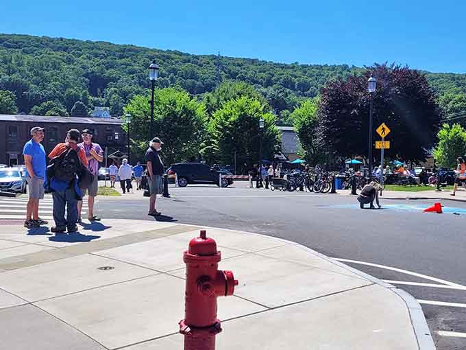 Summer gatherings in historic town centers remind us that entertainment existed long before Netflix invented binge-watching.