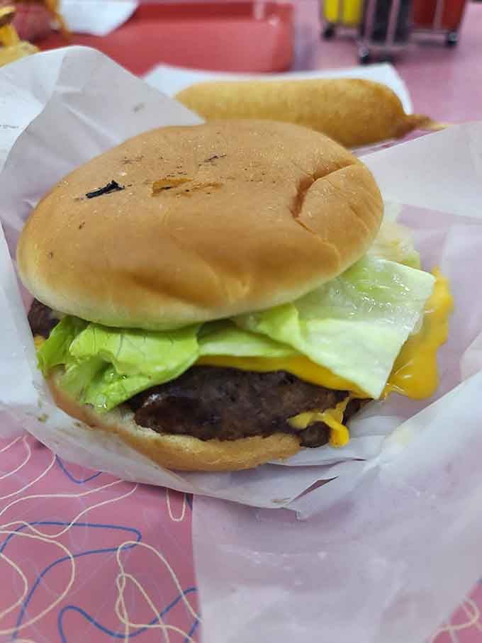A classic cheeseburger that proves sometimes the old ways are still the best ways to feed yourself.