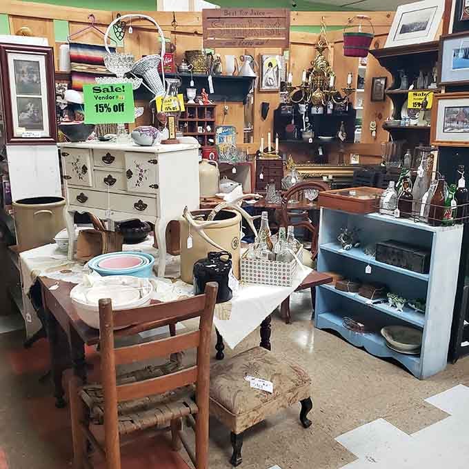 Vintage furniture with character and stories to tell &ndash; this isn't IKEA, and your back will thank you later.