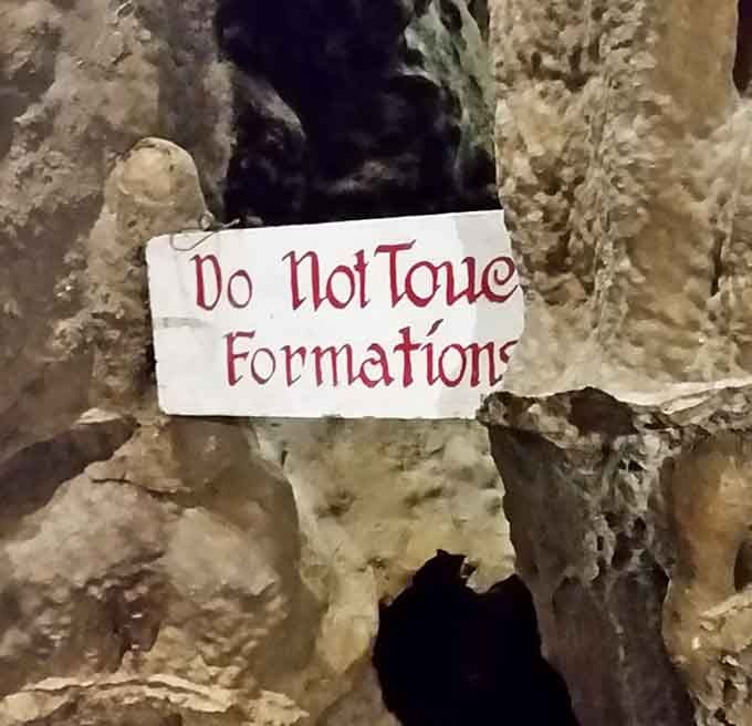 Fair warning: the temptation to touch is real, but these ancient formations deserve better than our fingerprints.