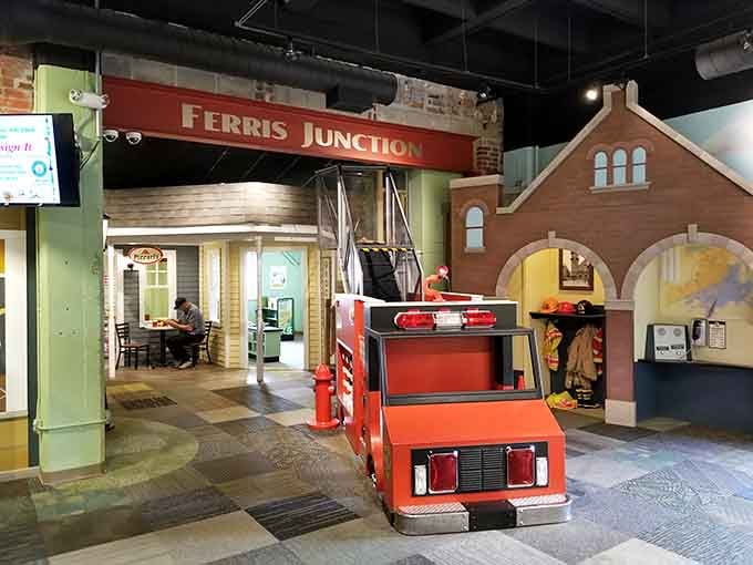 At Discovery Depot Children's Museum, even the fire truck exhibit ignites imagination. Grandparents, prepare for the inevitable: "Can we stay longer?"