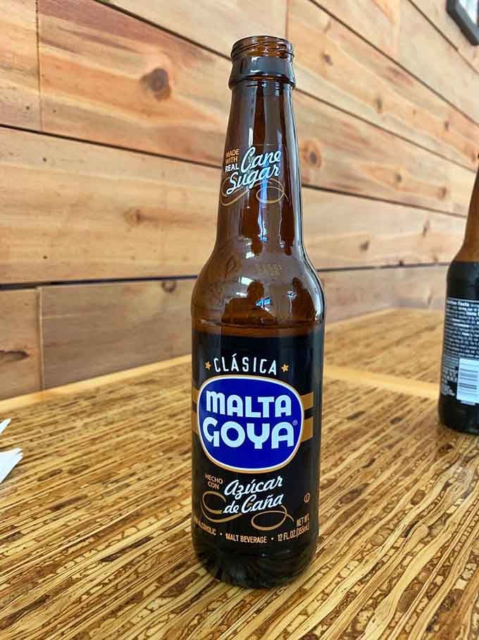 Malta Goya is the sweet, malty Caribbean beverage that tastes like liquid nostalgia for anyone who grew up drinking it.