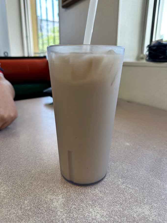 Ice-cold horchata provides the perfect sweet counterpoint to all that spicy, savory goodness you're about to devour.