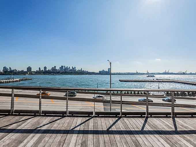 The East River views that make you forget you're technically still at work, just elevated above it.
