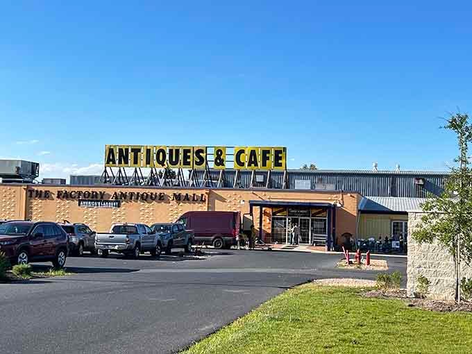 That parking lot stays busy because once word gets out about a place like this, people drive hours.