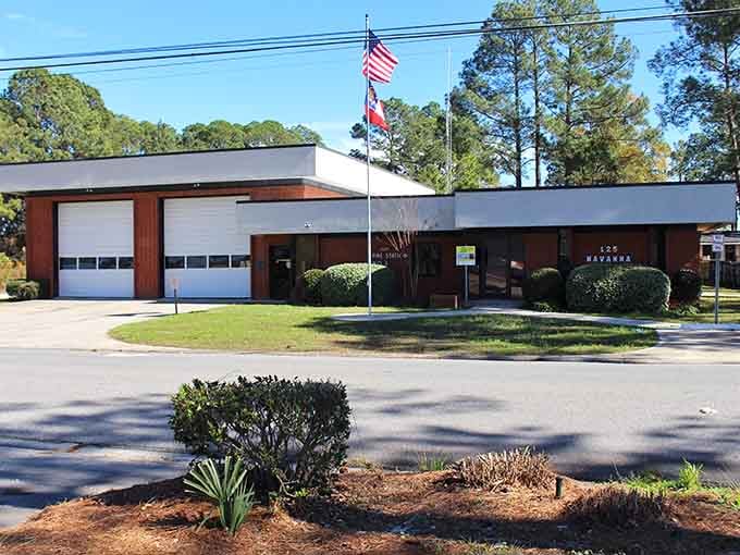 Even essential services like this fire station reflect Waycross's practical approach. Safety and sensibility&mdash;the cornerstones of affordable small-town living.