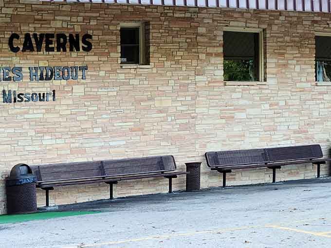 Nothing says "Missouri landmark" quite like a building that casually mentions it's the hideout of America's most famous outlaw.