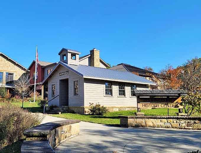 The old schoolhouse stands as a testament to Nashville's commitment to preserving its past while embracing its future.