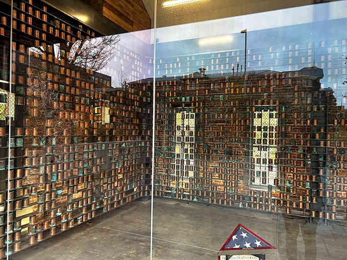 Thousands of copper cremation canisters discovered in storage, each one representing a person who deserved to be remembered.