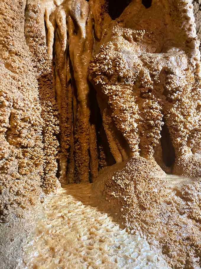 These flowstone curtains prove that Mother Nature is the ultimate interior designer with unlimited time.