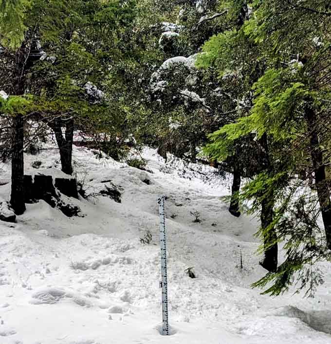 Even winter can't diminish the allure of these caves, though the snow certainly adds dramatic flair to the journey.