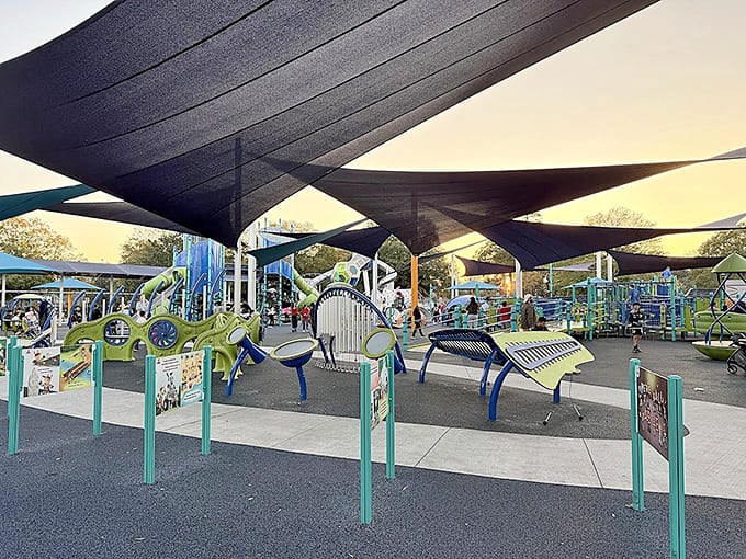 Musical play equipment that actually sounds good? Now that's innovation worth celebrating with the whole neighborhood.