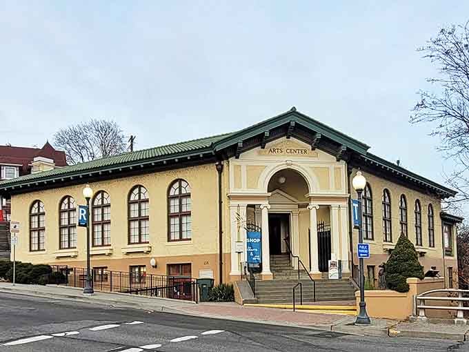 The Pendleton Center for the Arts proves culture thrives beyond city limits. This beautifully restored building hosts everything from pottery classes to jazz concerts.