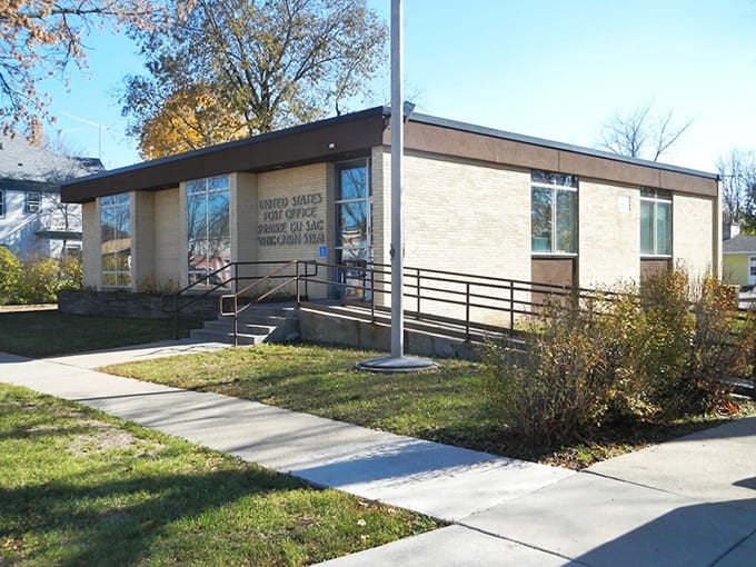 Small-town post offices like this remind us when mail delivery actually meant something to communities.