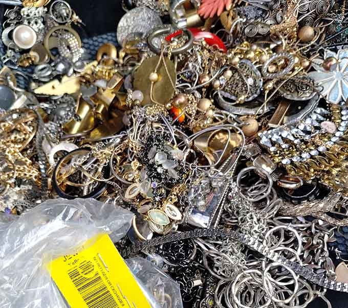 A glittering treasure trove where someone's forgotten jewelry becomes your next favorite accessory for practically nothing.